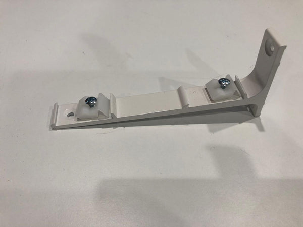 CURTAIN TRACK BRACKET WHITE DOUBLE - Blinds In Style